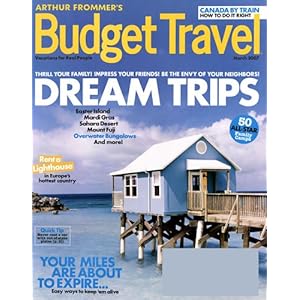 Three Year Subscription to Budget Travel Magazine for $8.99 - Kids ...