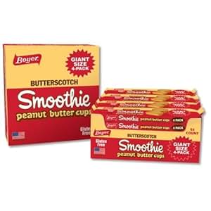 Amazon.com: Boyer Smoothie Cup Giant Chocolate Candy Bar, 3.2 Ounce ...