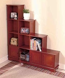 Amazon.com: Wooden Stair-step Bookcase and Storage Console: Posters ...