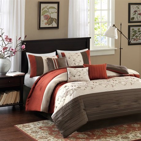 Rust Colored Comforters and Bedding Sets
