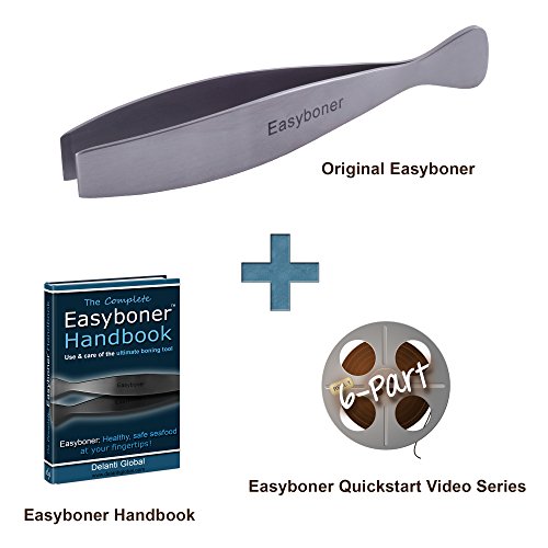 Easyboner Fish Bone Tweezer, Superior Quality Fillet Pin Bone Remover ...