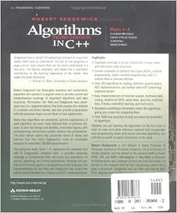 Amazon.com: Algorithms in C++, Parts 1-4: Fundamentals, Data Structure ...