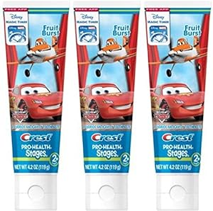 Amazon.com: Crest Pro-Health Stages Disney Pixar Cars and Planes ...