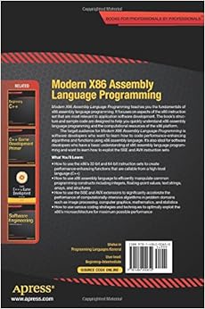 Modern X86 Assembly Language Programming: 32-bit, 64-bit, SSE, and AVX ...