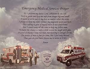 Amazon.com: Emergency Medical Services Prayer (EMS) (EMT) Gift Idea For ...