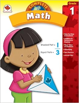 Complete Math, Grade 1: Canadian Edition: Amazon.ca: Carson-Dellosa ...