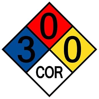 Hazmat Diamond Sign