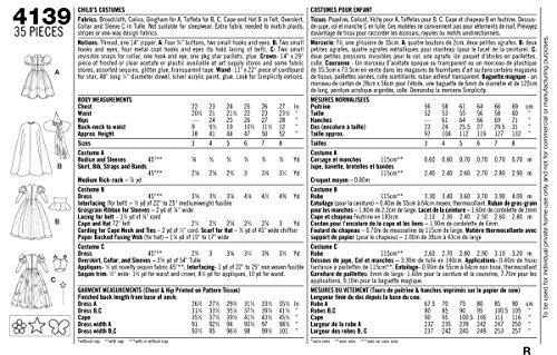 Simplicity 4139 'Wizard of Oz' Dorothy, Wicked Witch and - Want It All