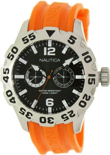 Nautica ノーティカ BFD 100 Multifunction Men's watch Box set #N18656G 男性用 ...