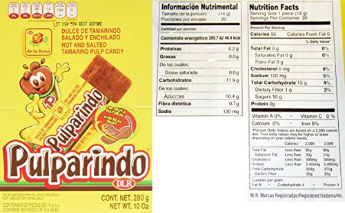 Pulparindo Mexican Candy Assortment. Includes De La Rosa and Jovy Spicy ...