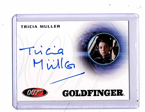 James Bond Tricia Muller A169 Autographed card @ niftywarehouse.com ...