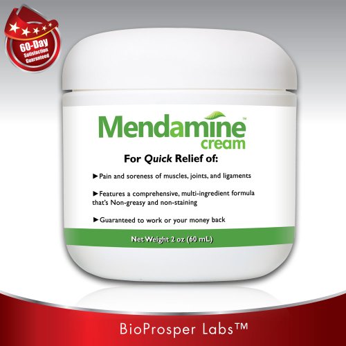 Mendamine Cream Multi-ingredient Pain Relief Cream for Tennis - Want It All
