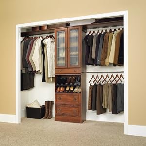 Sauder Closet Modular System Shop Sauder Closet Kit (wide) At