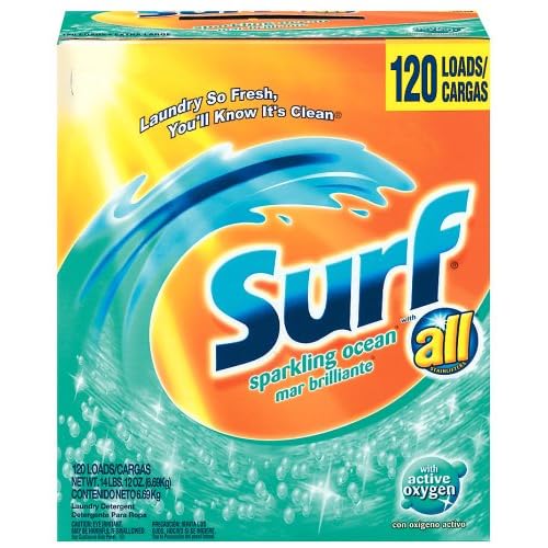 Amazon.com: Surf Powder Laundry Detergent, Sparkling Ocean with All ...