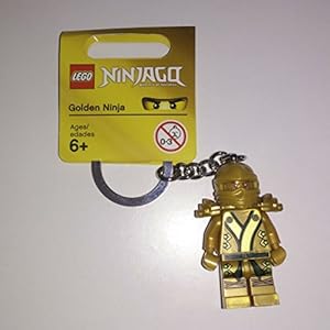 Lego Ninjago Golden Ninja Keychain: Amazon.co.uk: Toys & Games