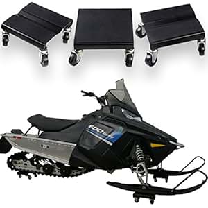 Amazon.com : KSEVEN 3 Pcs Snowmobile Dolly Set - Load Capacity 1500lbs ...