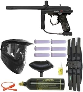 Amazon.com: Spyder LE SONIX RT Rocking Trigger Paintball Gun MEGA ...