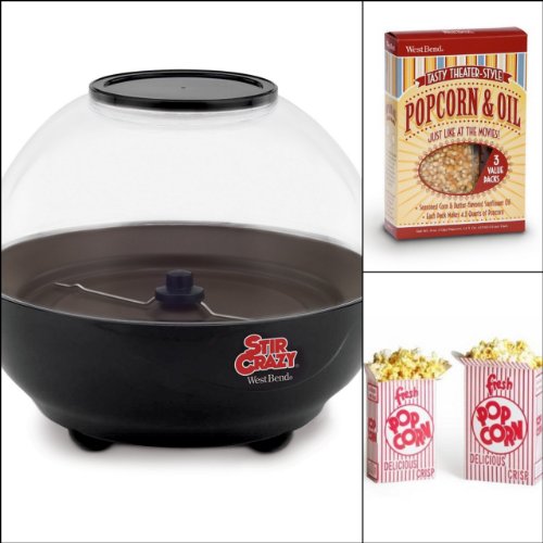 Family Movie Night Popcorn Set - FindGift.com
