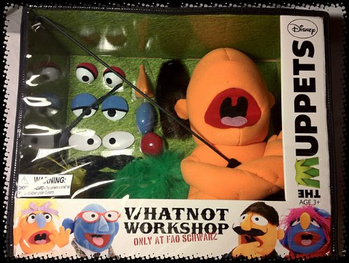 ==Disney 2011 The Muppets Orange Whatnot Workshop Kit Limited Edition ...