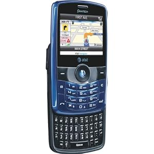 Pantech C790 Unlocked QWERTY Slider Phone - BLUE
