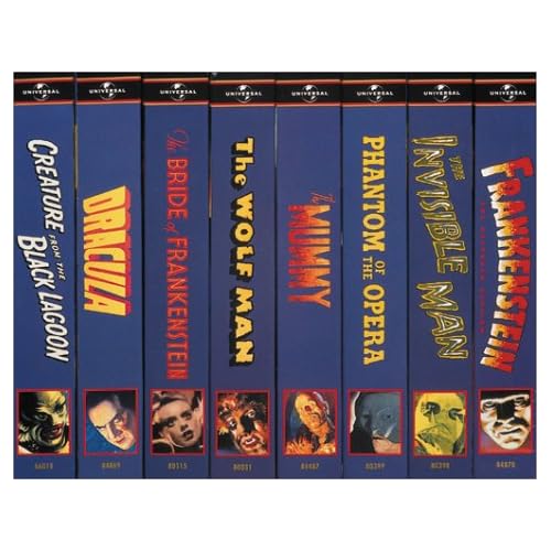 "Classic Monster Collection" VHS Wave - The Classic Horror Film Board