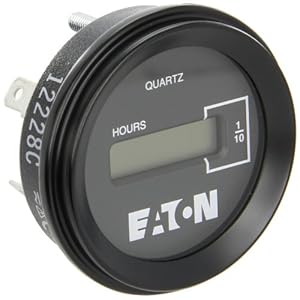 Eaton E42DIR48230 LCD Elapsed Timer, Hour Meters, Round Shape, 48 ...