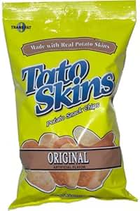 Amazon.com: Tato Skins Potato Snack Chips - Original Flavor 6.5 oz