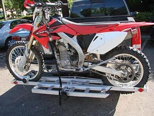 Купить Motorcycle Dirt Bike Carrier Trailer SUV RV Hauler Rack with ...