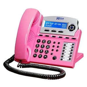 Amazon.com : XBlue X16 Pink Telephone 1-Handset 6-Line Landline ...