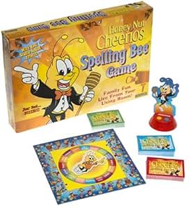 Amazon.com: Honey Nut Cheerios Spelling Bee Game: Toys & Games