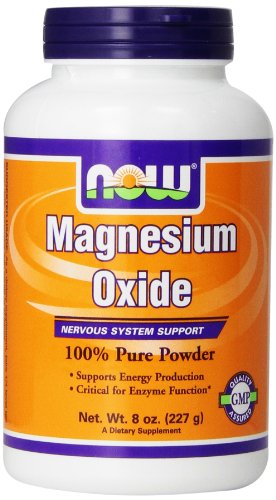 Now Foods Magnesium Oxide Powder, 8 Ounce - Health products shopHealth ...