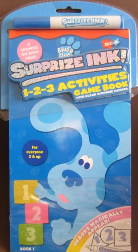 Blues Clues Toys – BLUE’S CLUES – Surprize Ink! 1-2-3 Activities Game ...