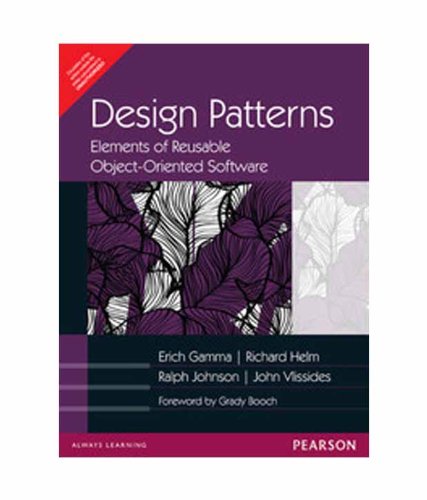 Design Patterns: Elements Of Reusable Object-Oriented Software by Gamma