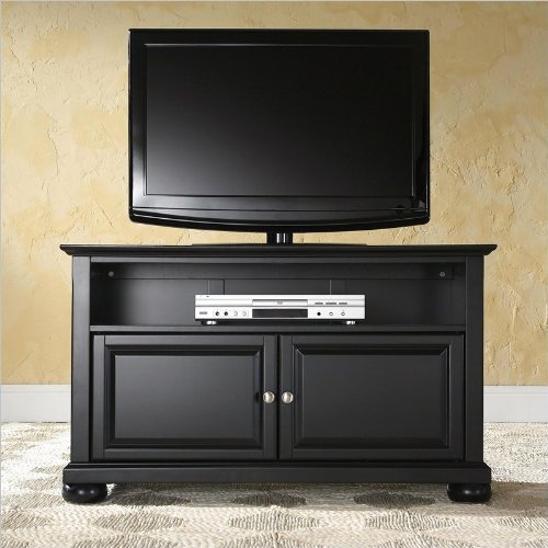 $7SALE Crosley Furniture Alexandria 42-Inch TV Stand, Black | swag3008