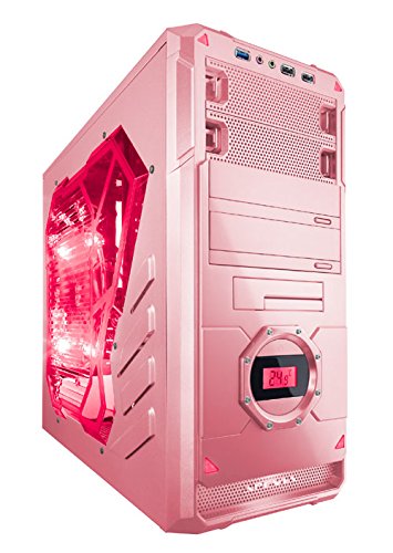 My First PC: pink princess gaming tower : r/buildapc