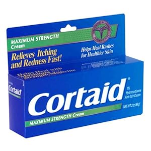 Amazon.com: Cortaid Anti-Itch Cream, Maximum Strength 2 oz (56 g ...