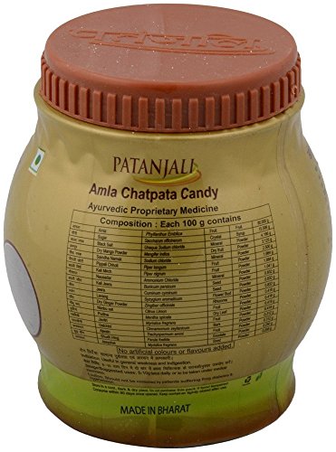 Buy Patanjali Amla Chatpata Candy, 500g on Amazon | PaisaWapas.com