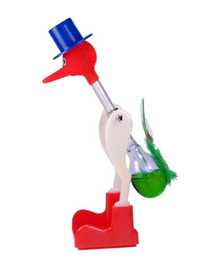 The Famous Drinking Bird Weird Science Fun Desk-Fun Home Office Decor ...