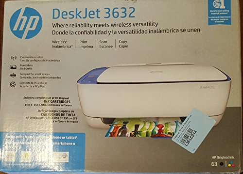HP Deskjet 3632 All-in-One Printer Copier Scanner Electronics Print ...
