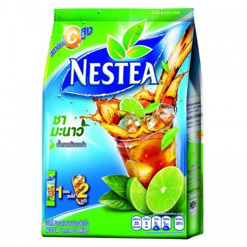 Nestea 100% Instant Tea Iced Lemon Tea Drink Powder Beverage Mix, High ...
