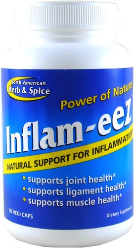 North American Herb and Spice, Inflam-eez Capsules, 90-Count