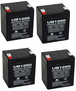 Amazon.com: Razor E100 E125 E150 Electric Scooter battery 12V 5AH - 4 ...