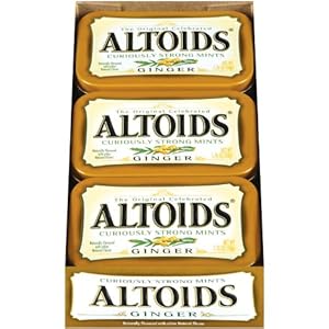 Amazon.com : Altoids Curiously Strong Mints, Ginger, 1.76-Ounce Tins ...