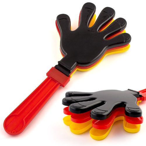 Opiniones de Clapper Hand Germany 27.5 cm Football Fan Accessory ...