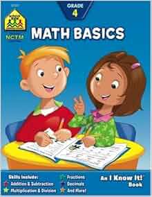 Amazon.com: Math Basics Grade 4 (I Know It! Books) (9780938256335 ...