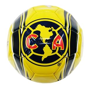 Amazon.com : Club America Soccer Ball-Home (Silver, 5) : Sports & Outdoors