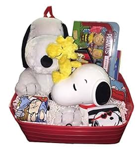 Amazon.com: Ultimate Peanuts Gift Basket featuring Snoopy - Perfect for ...