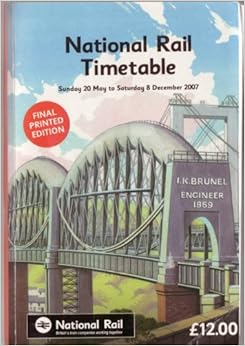 National Rail Timetable (Final) May to December 2007: Amazon.co.uk ...