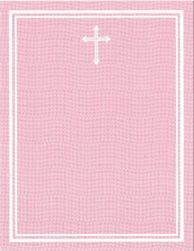 Pink Baptism Cross
