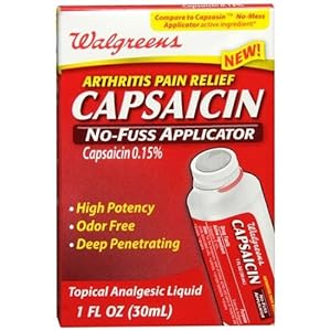Amazon.com: Walgreens Capsaicin Topical Analgesic Liquid 1 oz: Health ...